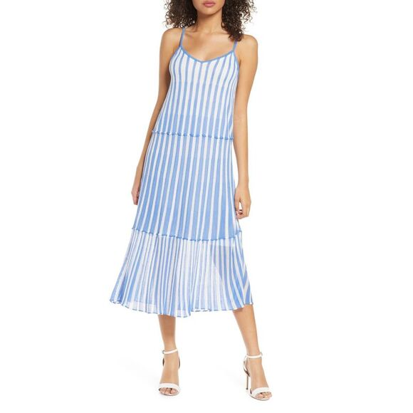 foxiedox | Dresses | Foxiedox Womens Semi Tiered Lined Spaghetti Strap ...